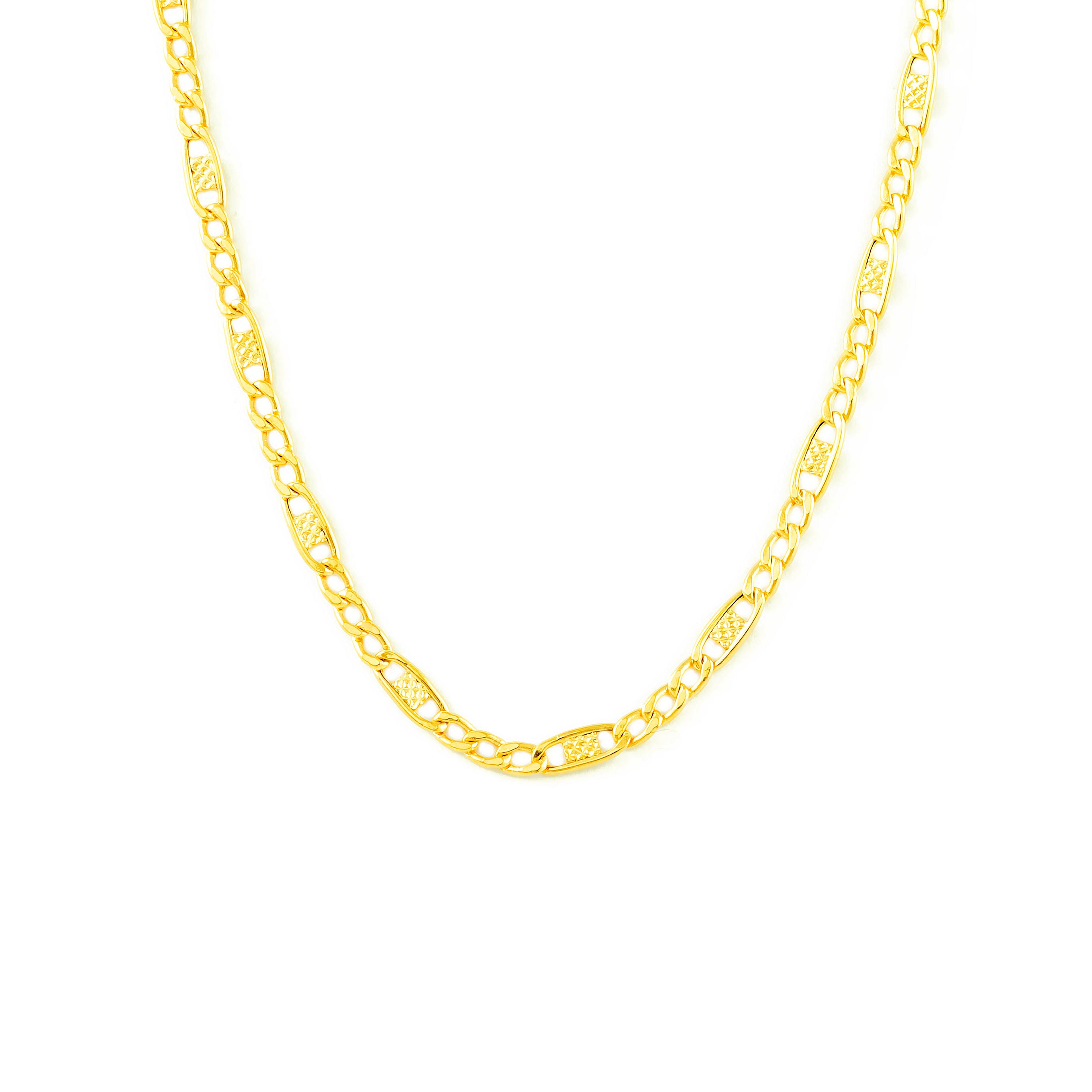 Chaine Collier femme Or Jaune 18 Carats epaisseur 2 mm – Mondepetit